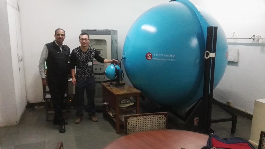 Indian- Installation and training for Integrating Sphere Test System ...