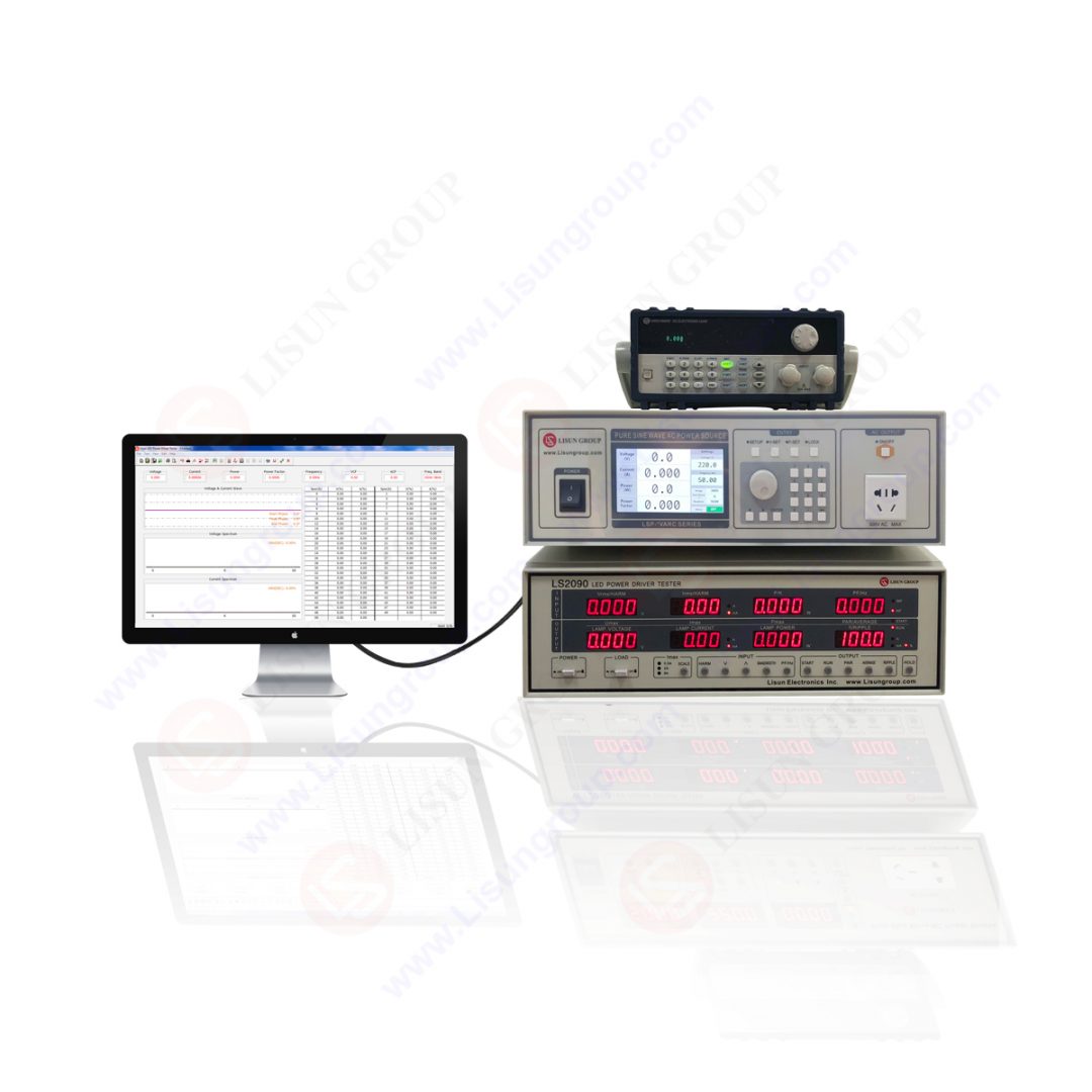 IEC 62384 LED Power Driver Tester for Input, Output, Start and Harmonic ...